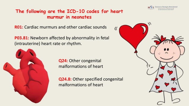 ICD-10 Codes for Heart Murmur in Neonates.ppsx