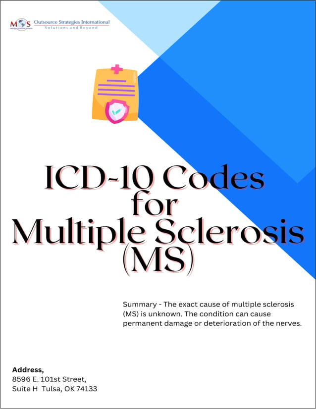 ICD-10 Codes for Multiple sclerosis (MS) | PDF | Brain and Nervous System Disorders | Diseases ...