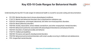 ICD-10 Coding For Behavioral Health.pptx