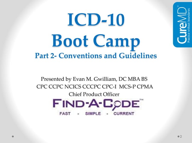 ICD-10 Conventions and Guidelines | PPTX | Infectious Diseases ...