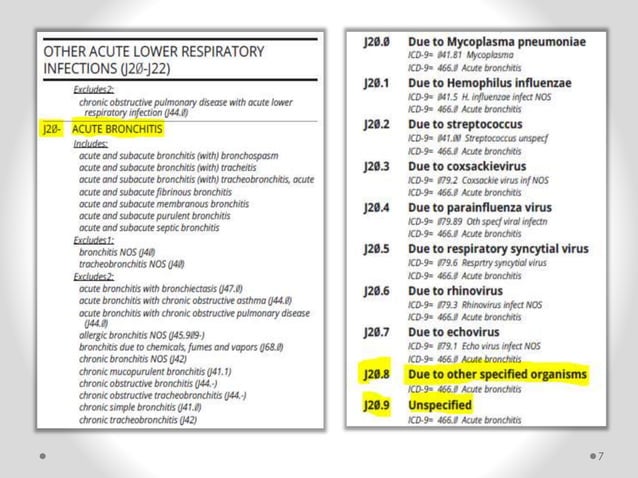 ICD-10 Conventions and Guidelines | PPTX | Infectious Diseases ...