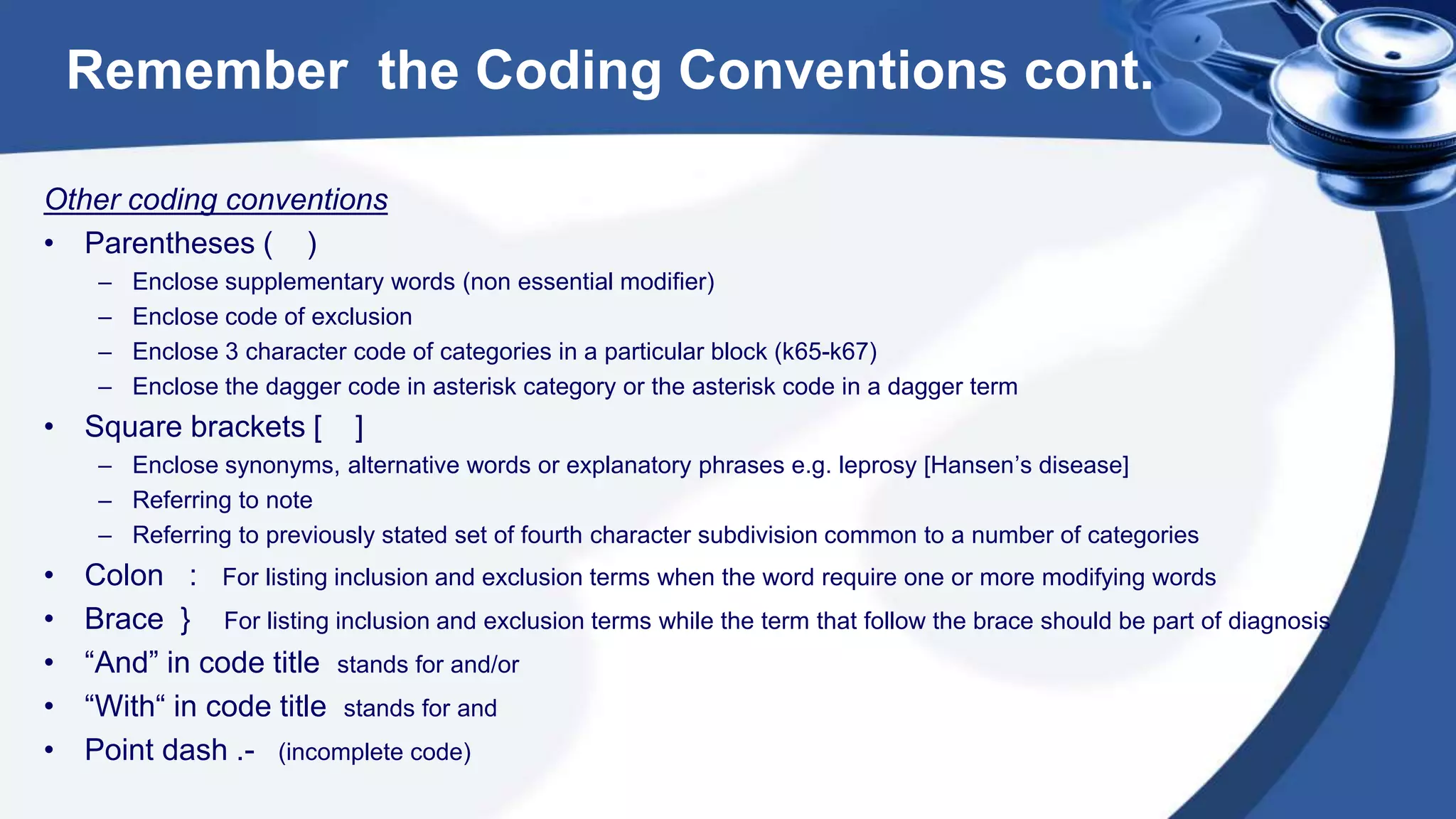 Icd 10 course lecture slide (ch 13,14) | PPTX