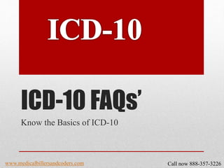 ICD-10 FAQs’ | PPTX | Infectious Diseases | Diseases and Conditions