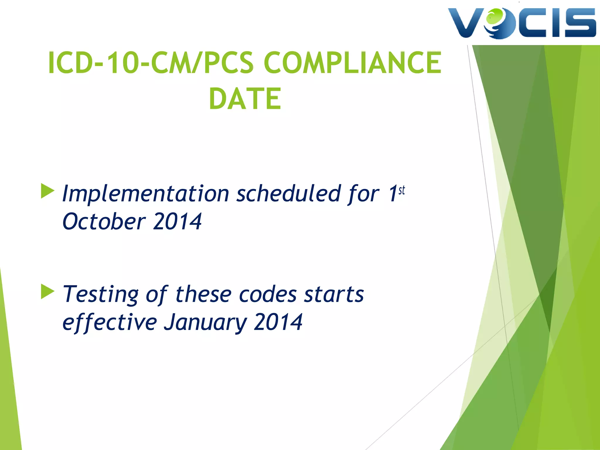 ICD-10 Implementation, Benefits and Plan of Action for Internal Medicine | PPT