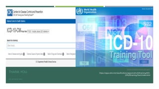 International Classification of Diseases (ICD-10-CM) | PPSX