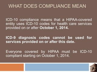 Icd 10 powerpointpresentation | PPT | Health Insurance | Insurance