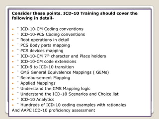 Comprehensive ICD-10 Training India, Bangalore, Hyderabad, Chennai, Pune, Delhi-Medesun | PPTX