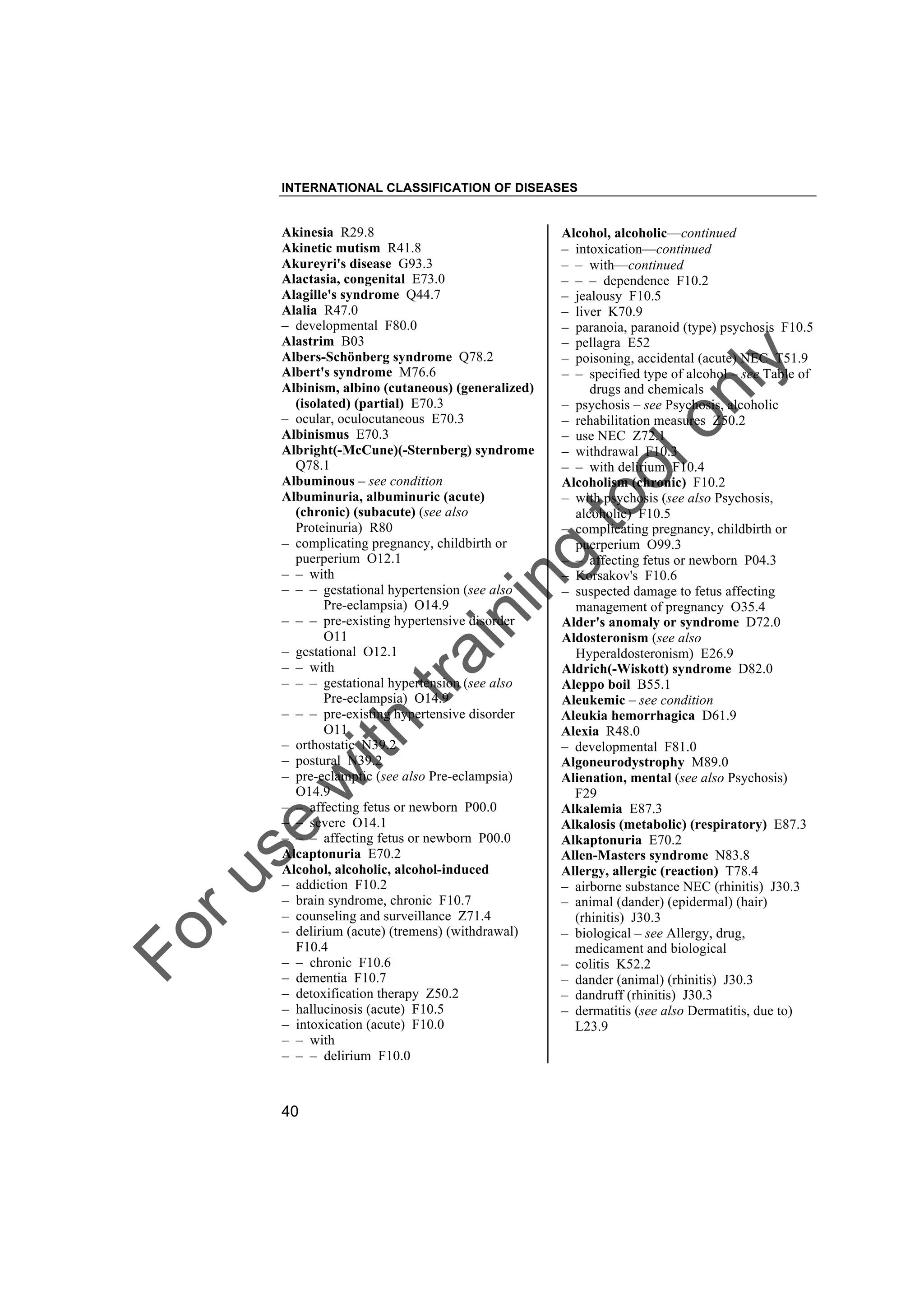 Icd 10 volume-3 | PDF