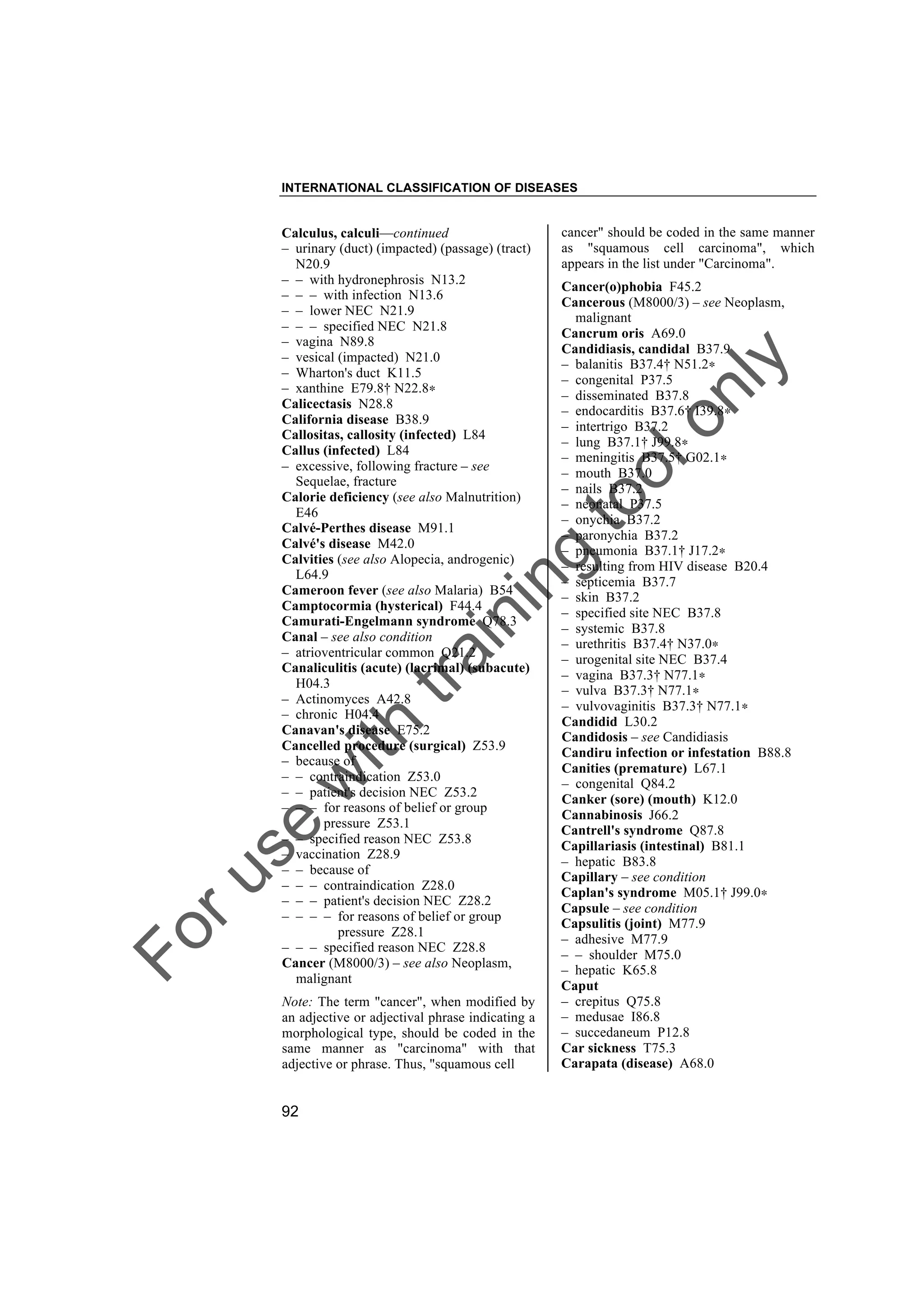 Icd 10 volume-3 | PDF