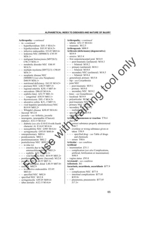 Icd 10 volume-3 | PDF