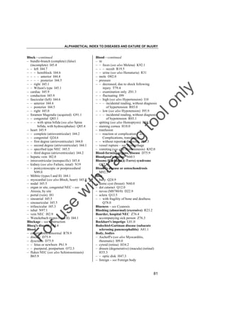 Icd 10 volume-3 | PDF