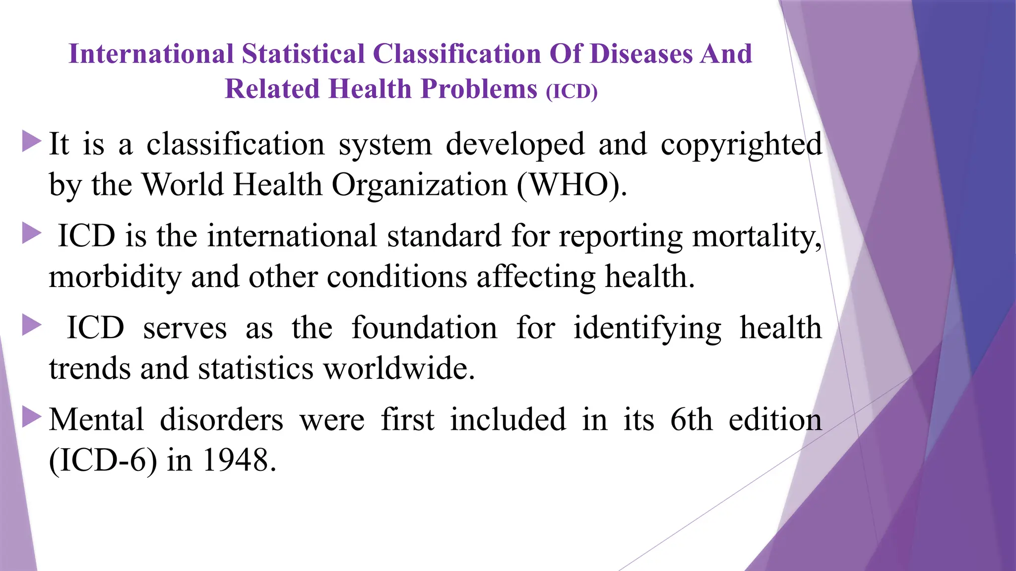 ICD-11 Classification of Mental Disorders.pptx