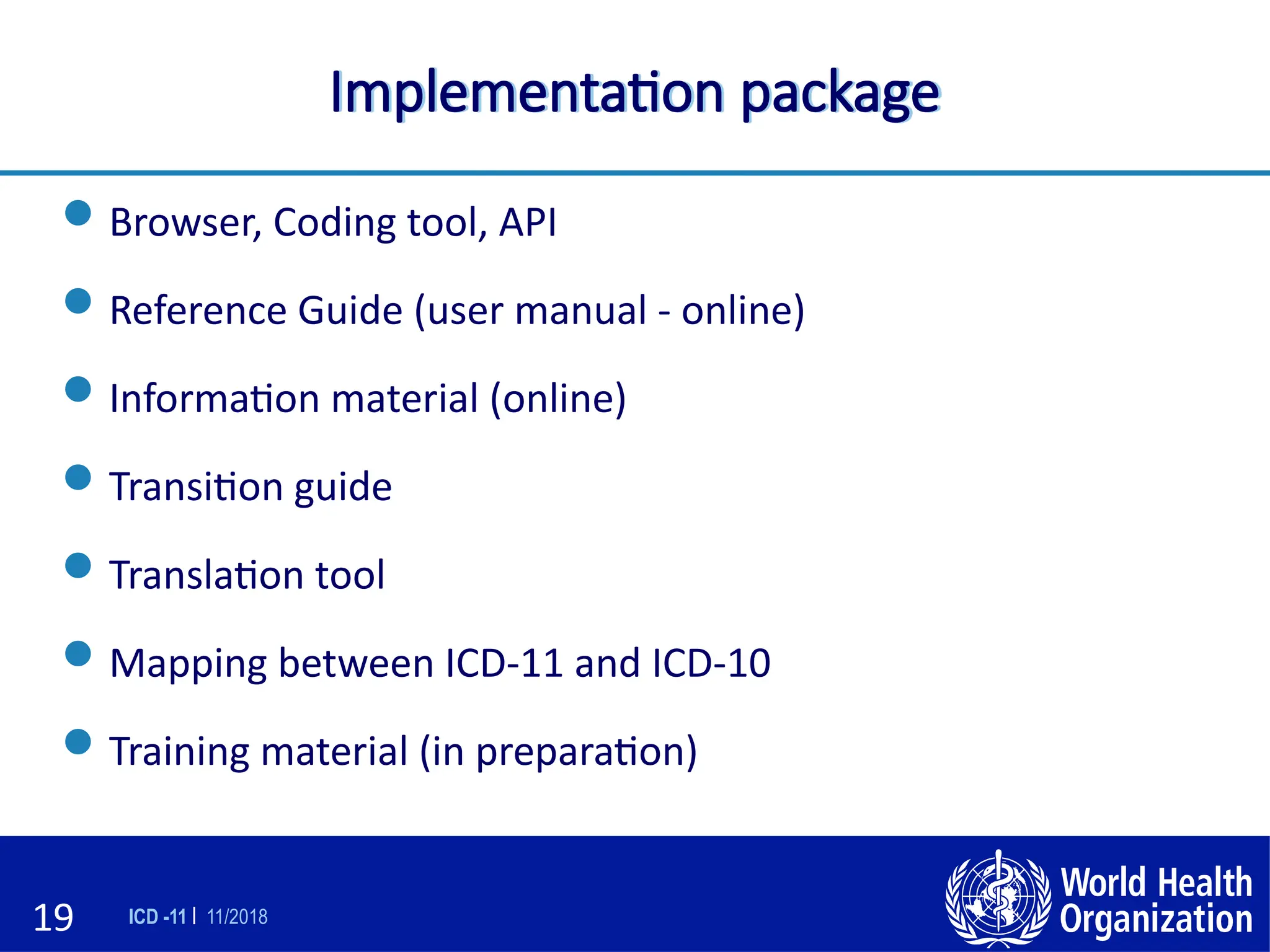 ICD-11_core_sharing.pptxWHO Family of Classifications | PPTX