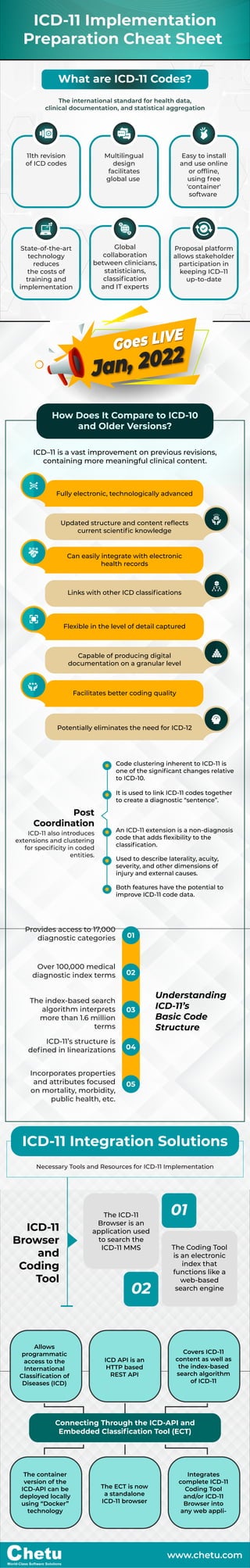 ICD-11 Implementation Preparation Cheat Sheet | PDF
