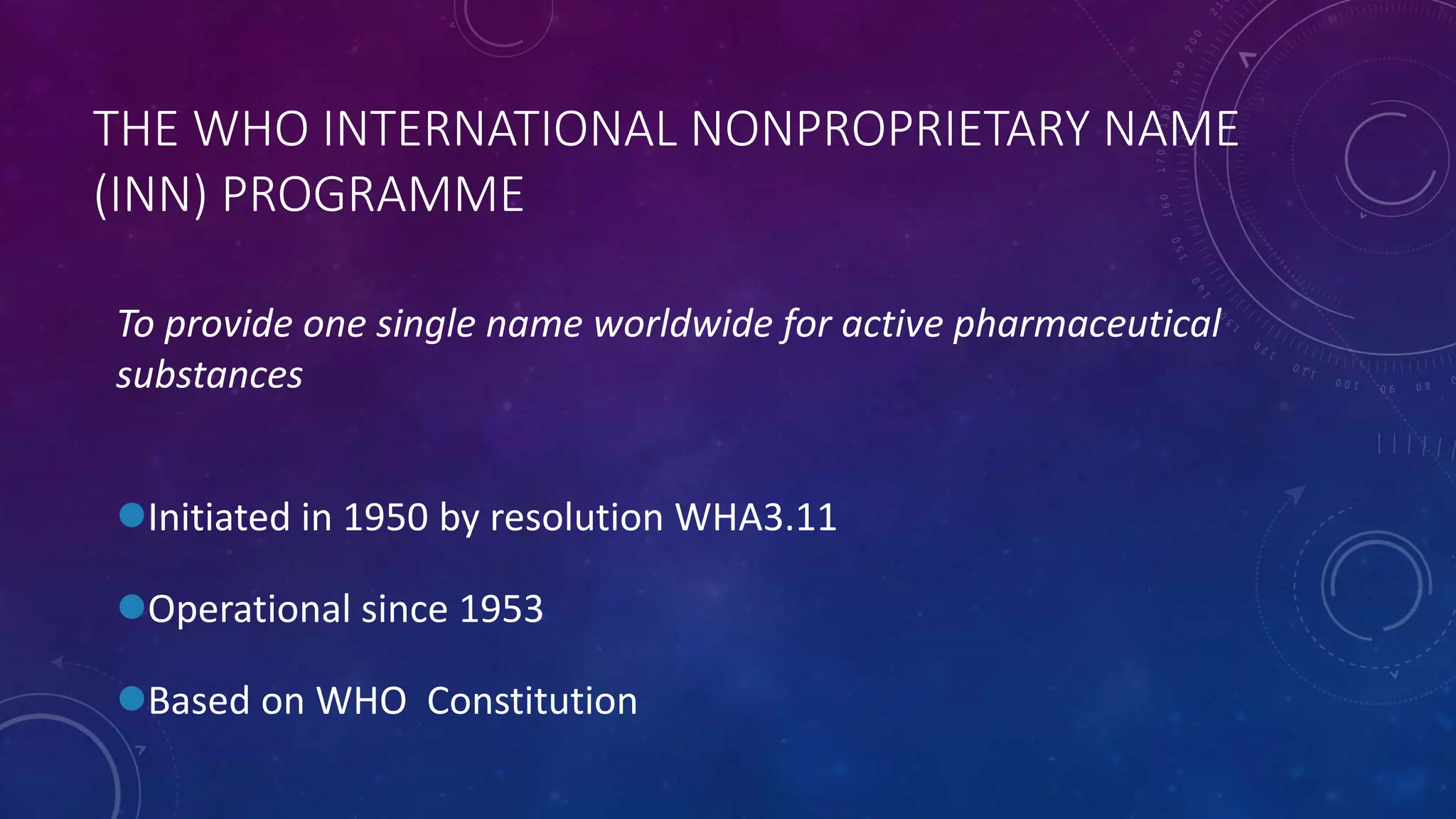 International classification of drugs and IPNP | PPTX