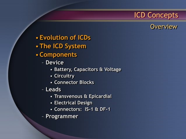Basic ICD treatment_lecture | PDF