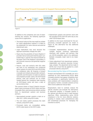 ICD Code Crosswalks: No Substitute for ICD-10 Compliance | PDF