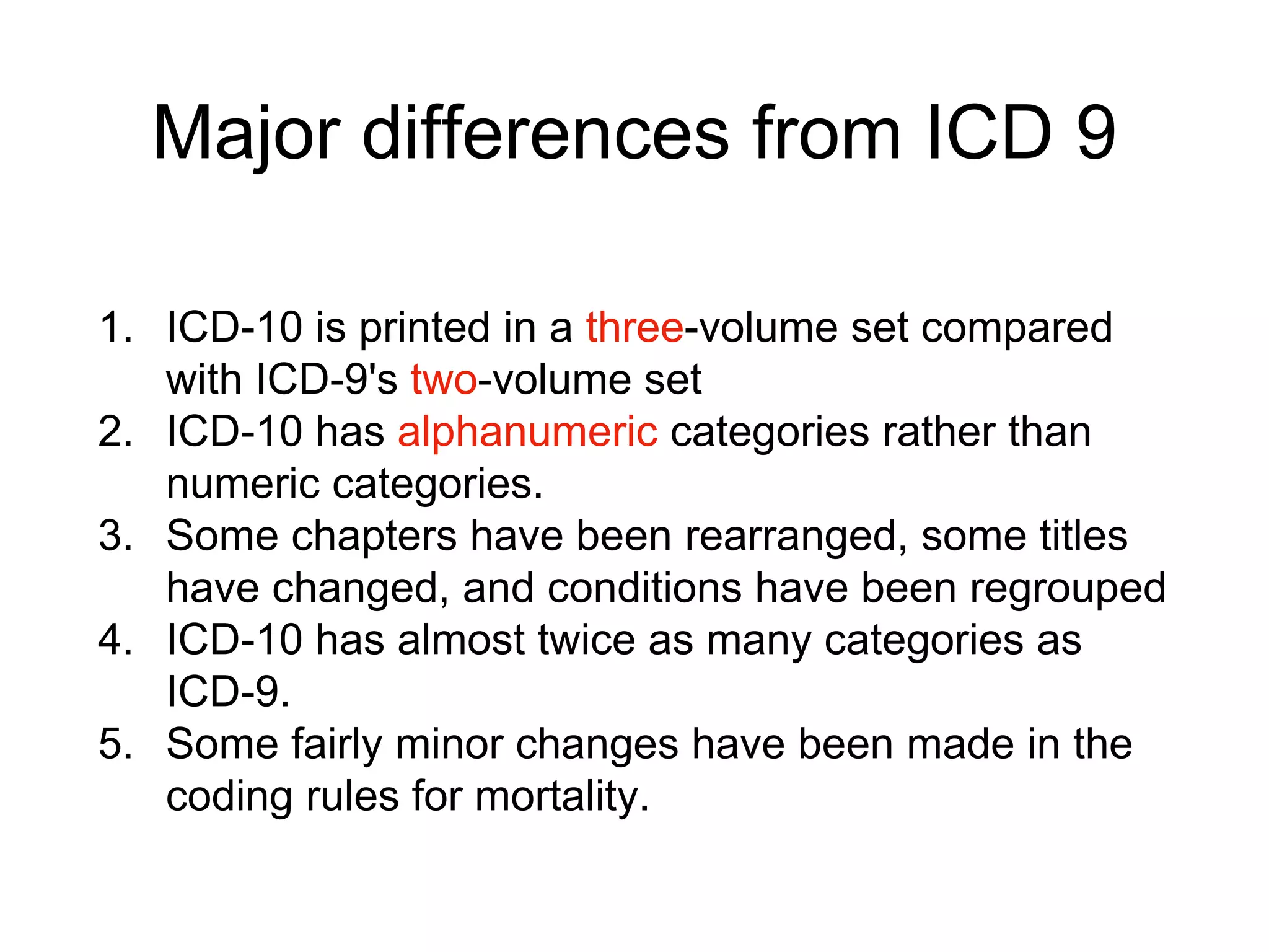 Icd 10 | PPTX