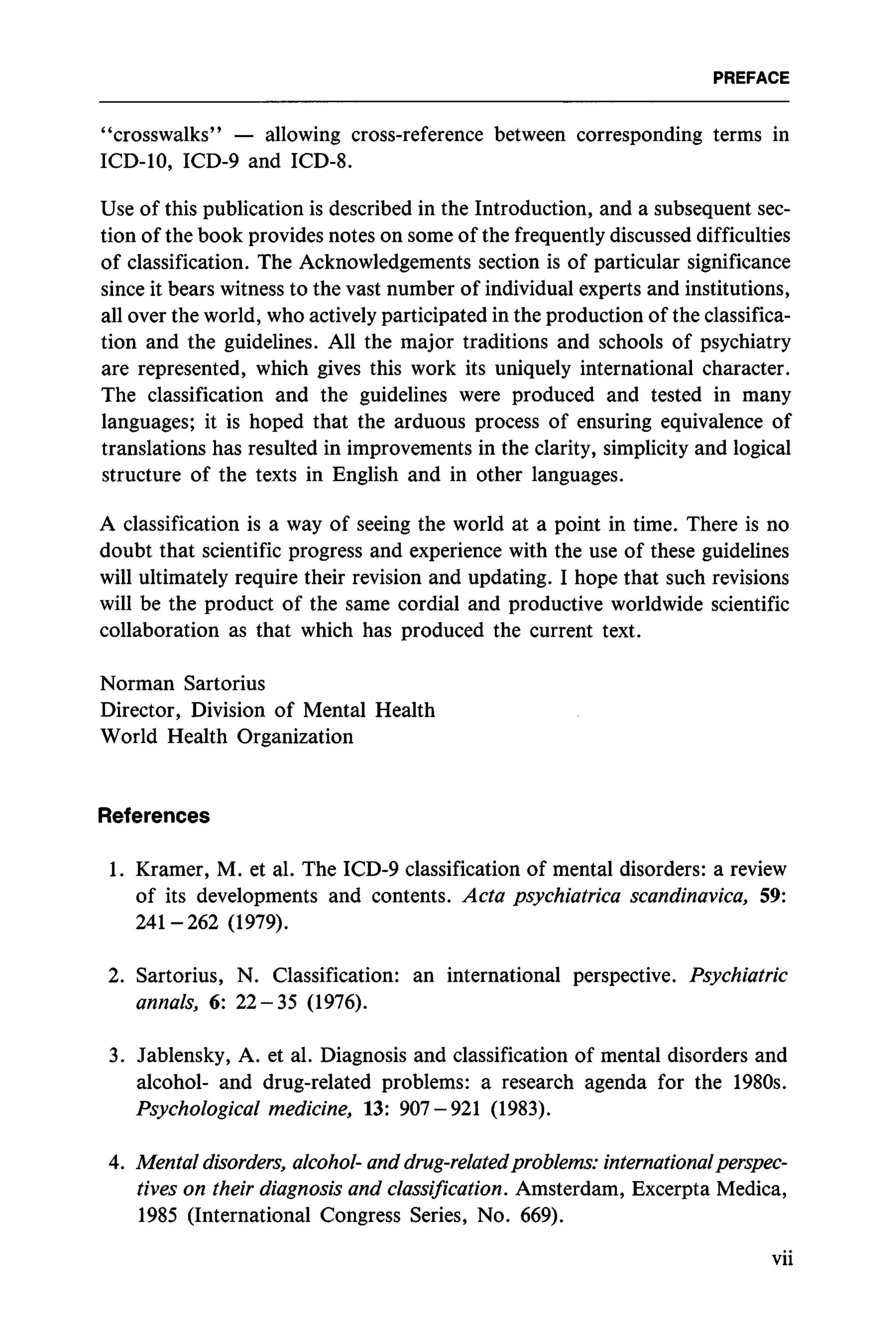 Icd 10 classification of mental and behavioural disorder | PDF