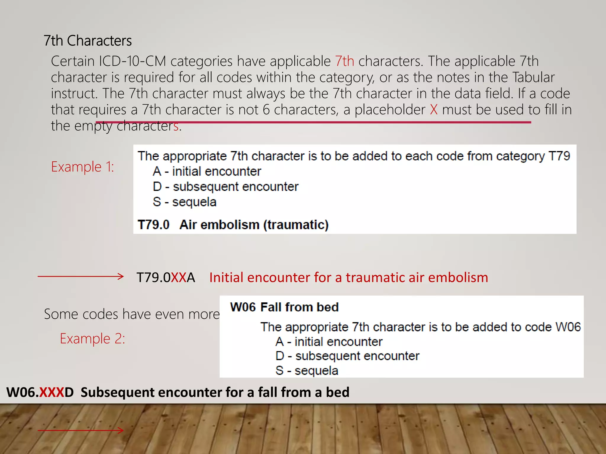 ICD 10 lecture | PPTX