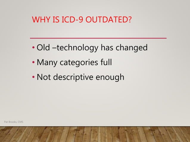 ICD 10 lecture | PPTX