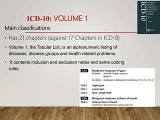 ICD 10 lecture | PPTX