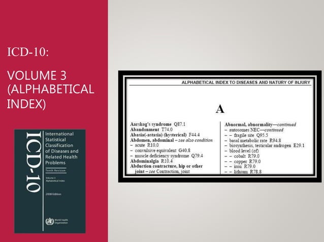 ICD 10 lecture | PPTX