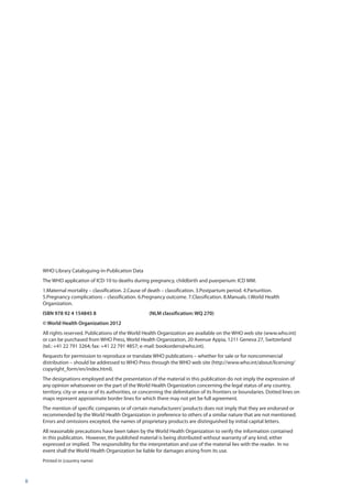 ICD 10 MM 2012 | PDF