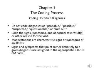 ICD-10 part one of six | PPT