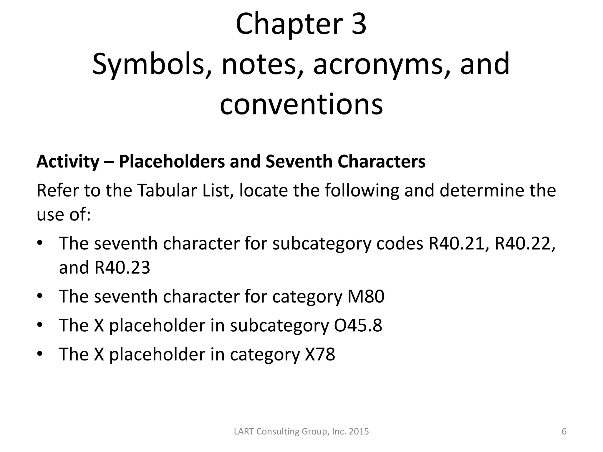 ICD-10 part three of six | PPTX