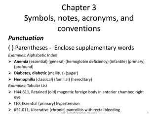 ICD-10 part three of six | PPTX