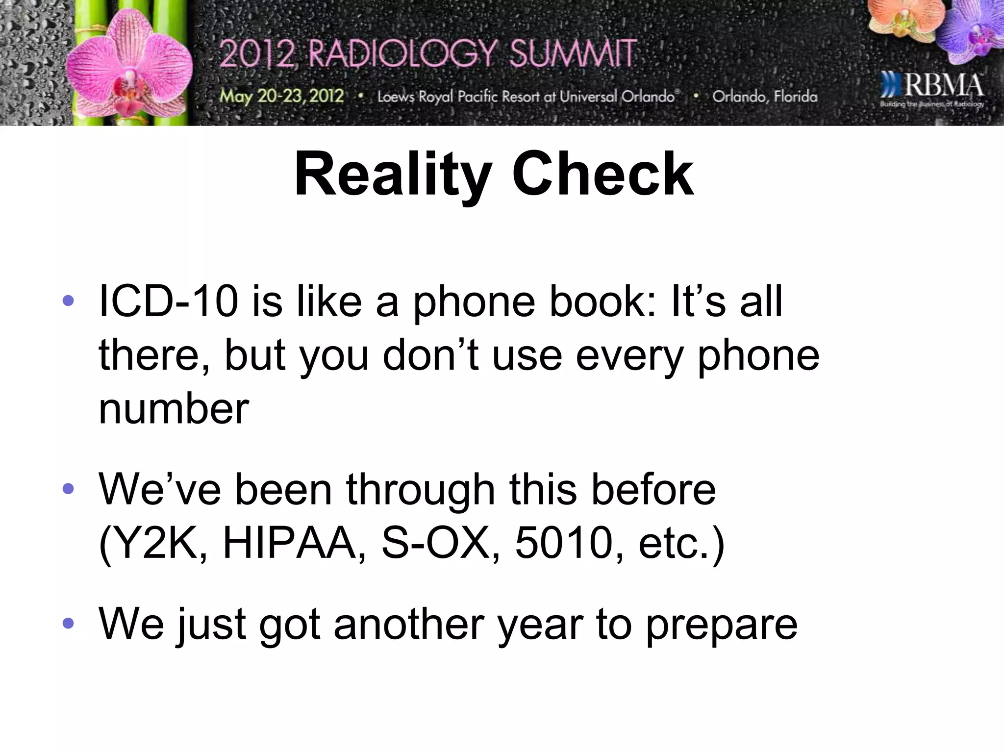 Icd10 Presentation | PPSX