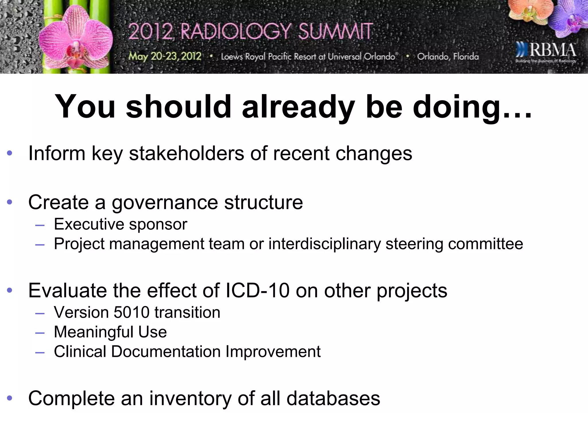 Icd10 Presentation | PPSX