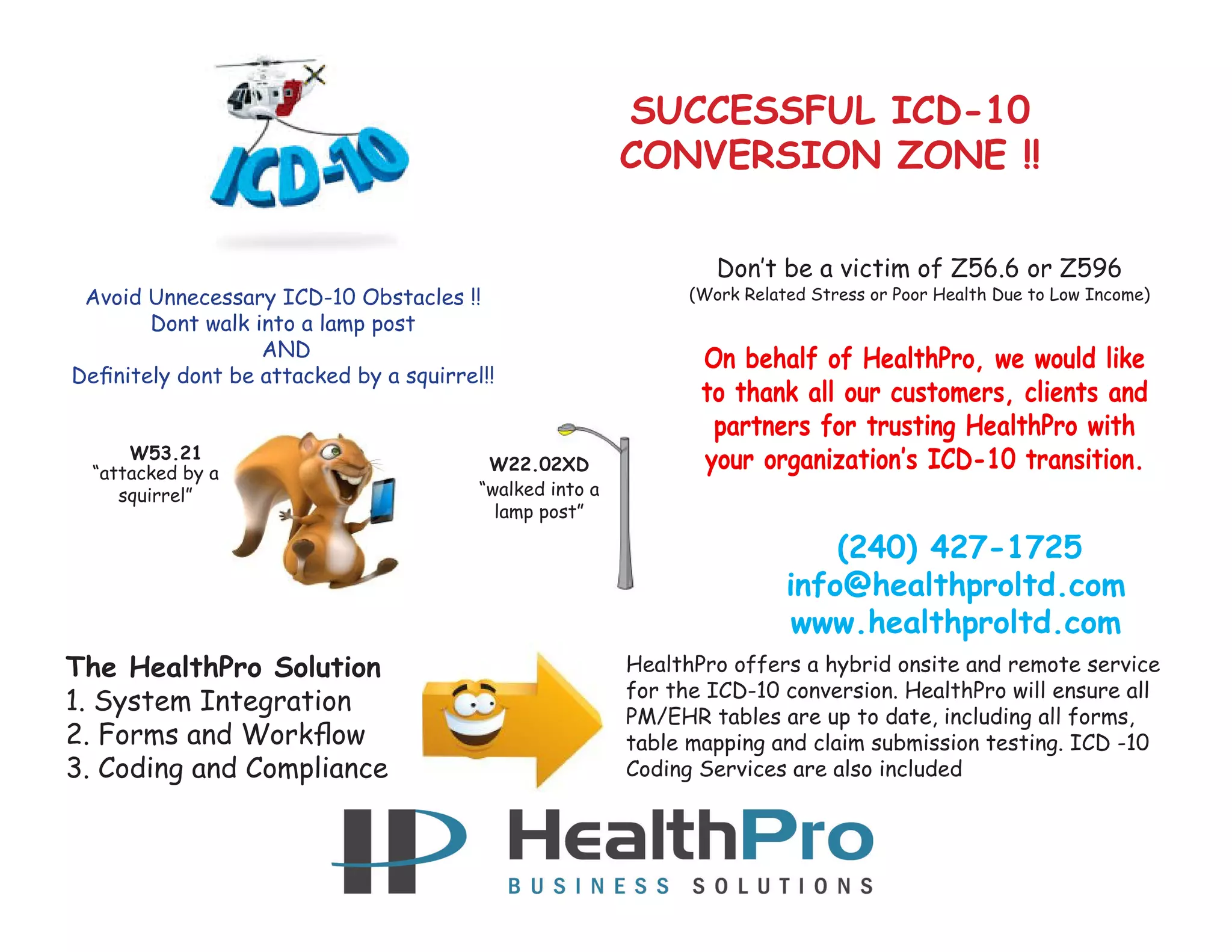 ICD10 Thank You | PDF