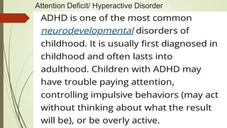 ICD 11.pptx classification of mental disorder | PPTX