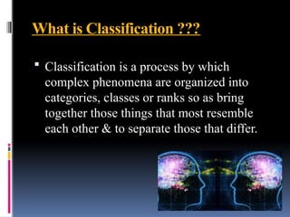 Classification of mental disorder in 5th semester bsc. nursing and also ...
