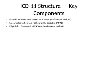 International Classification of Diseases (ICD 11) MSc Presentation Ai.pptx