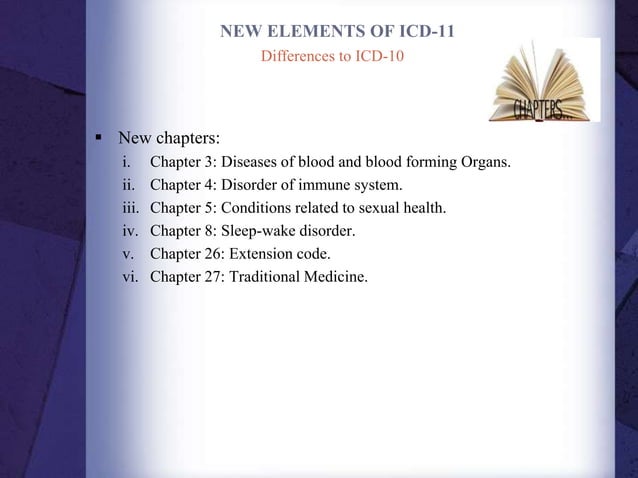 Icd 11 ppt | PPTX