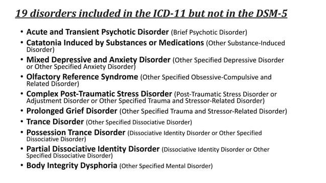 ICD 11 vs DSM V.pptx