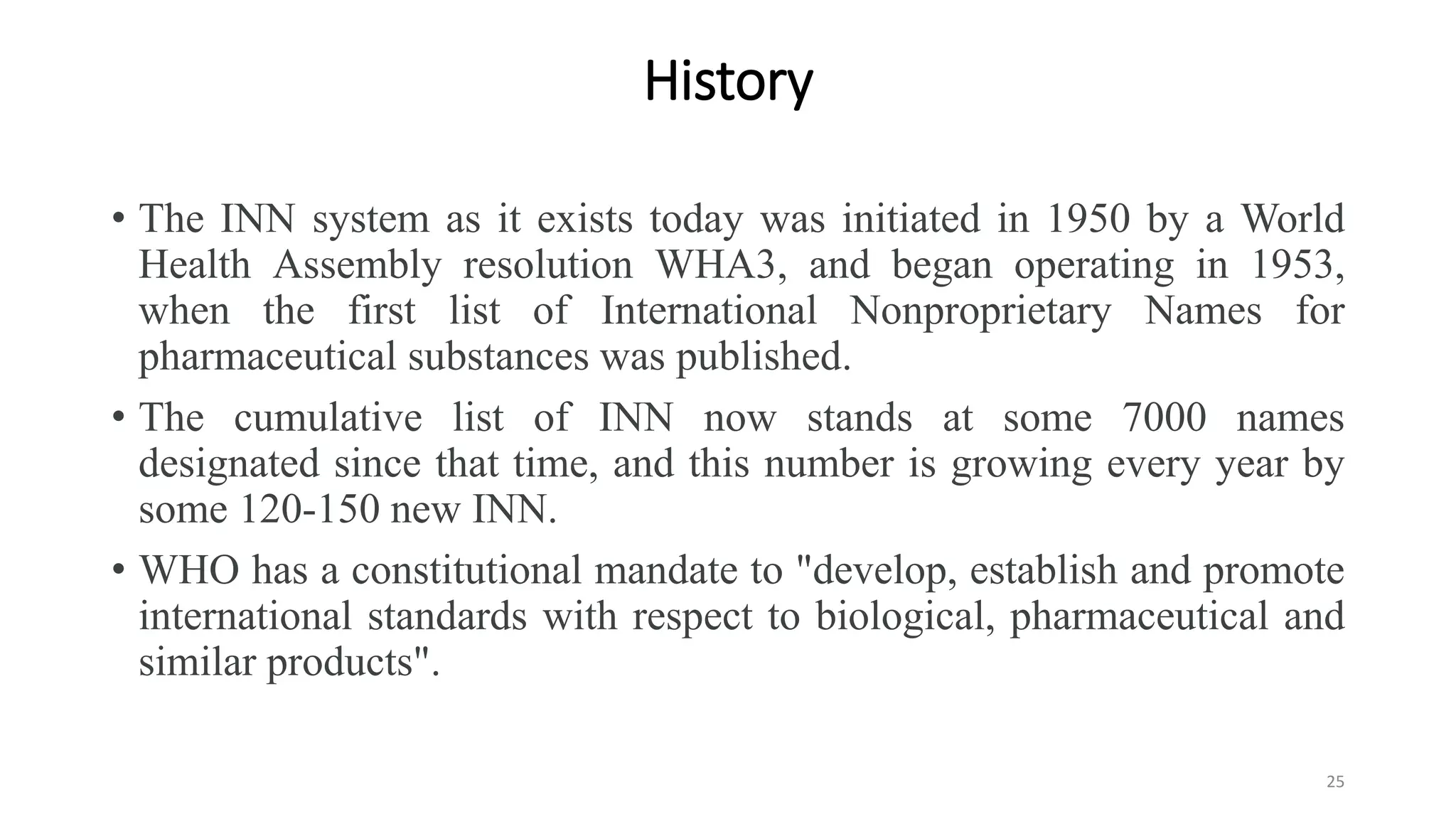 International classification of disease and International non ...