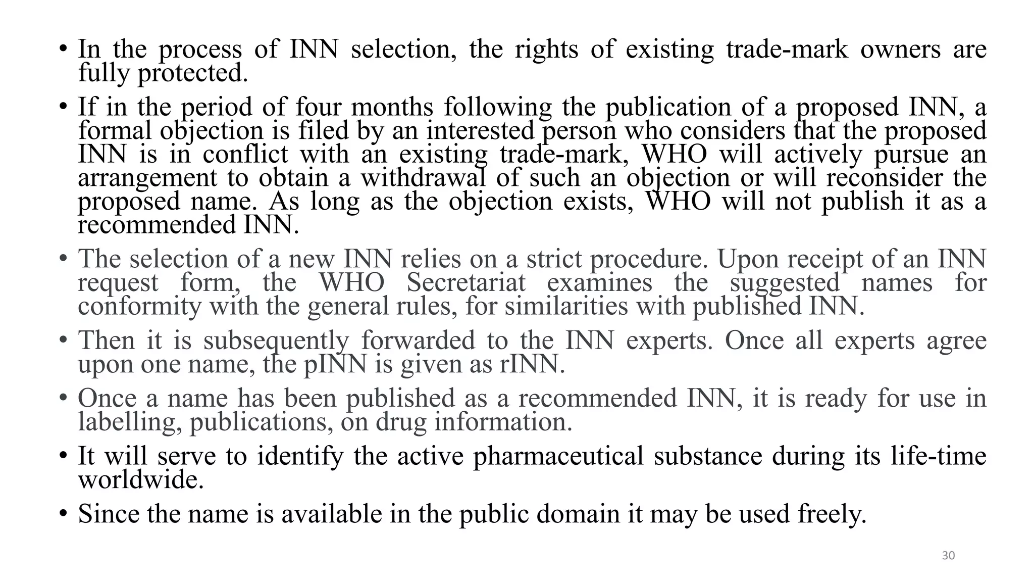 International classification of disease and International non ...
