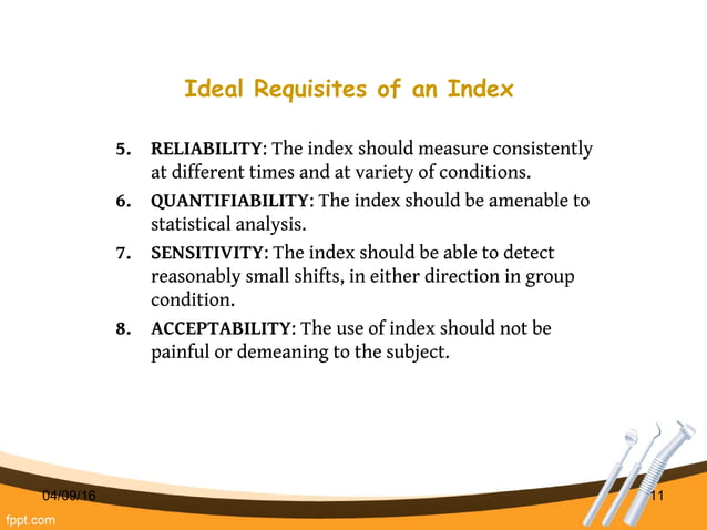 International Caries Detection and Assessment System (ICDAS) | PPT
