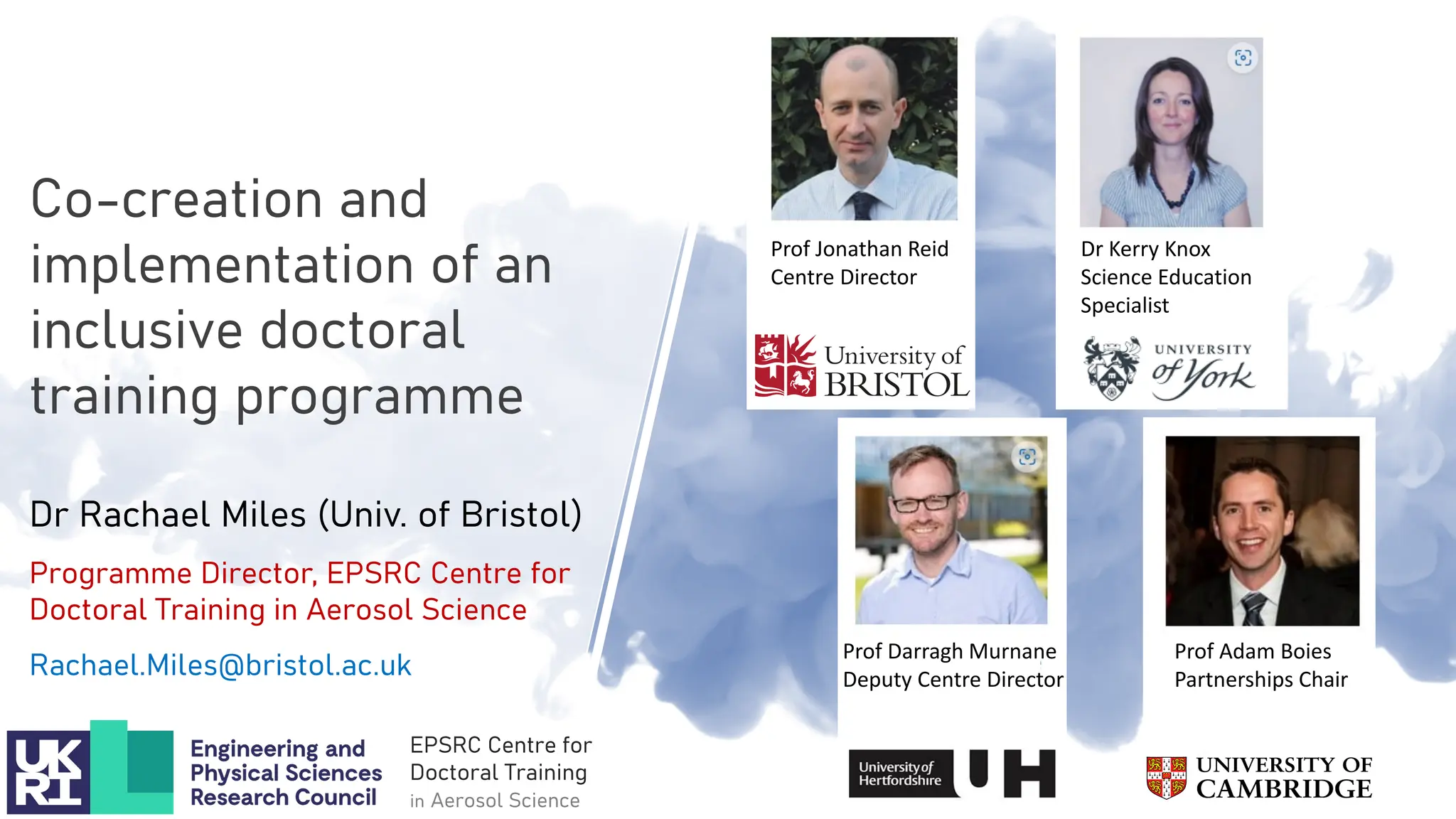 Co-creation and implementation of an inclusive doctoral training ...