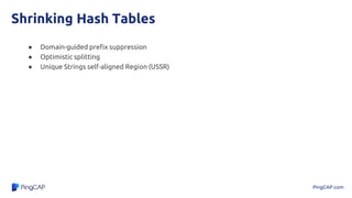 [Paper Reading] Efficient Query Processing with Optimistically Compressed Hash Tables & Strings ...