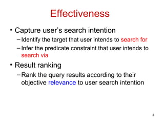 Effective XML Keyword Search with Relevance Oriented Ranking | PPT
