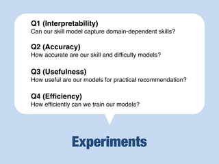 Toward Recommendation for Upskilling: Modeling Skill Improvement and ...
