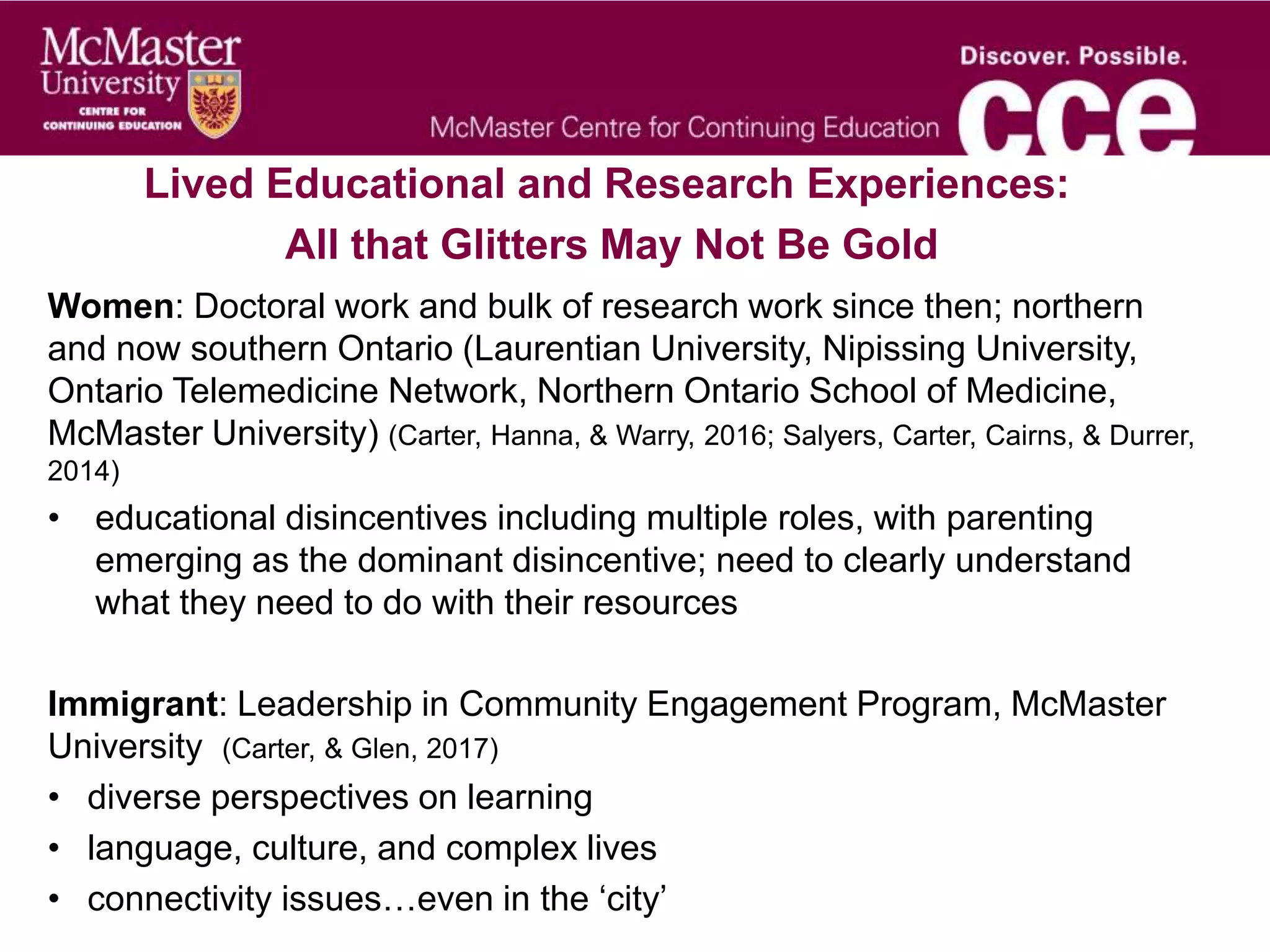 Icde carter rourke 2017 | PPT