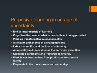 Innovative In-company and E-learning: best practice, adaptability and ...