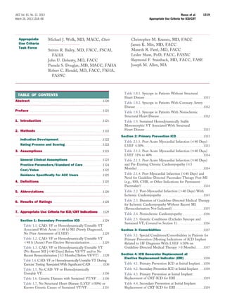 Icd implant indication acc | PDF