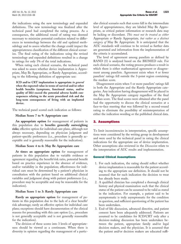 Icd implant indication acc | PDF